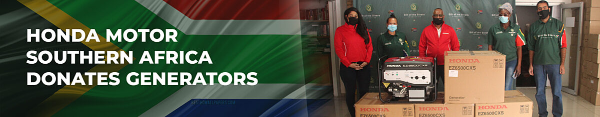 Honda | Honda donates generators to support SA health services